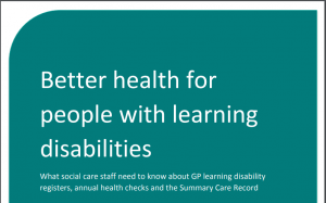 Learning Disabilities - We All Have a Role in Improving Health ...