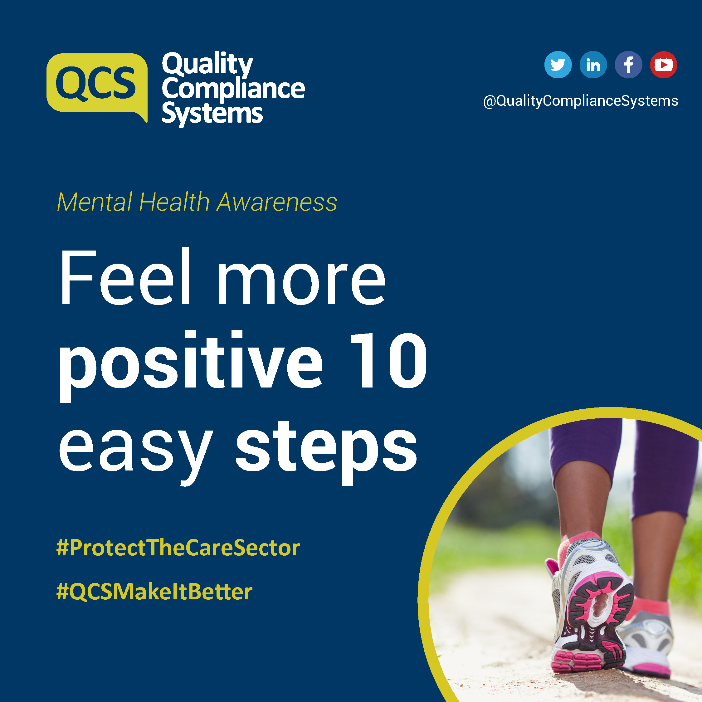 Mental Health Awareness: How to feel more positive | QCS