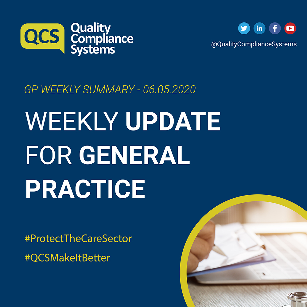 GP Weekly Update (Last update 05.06.20) | QCS