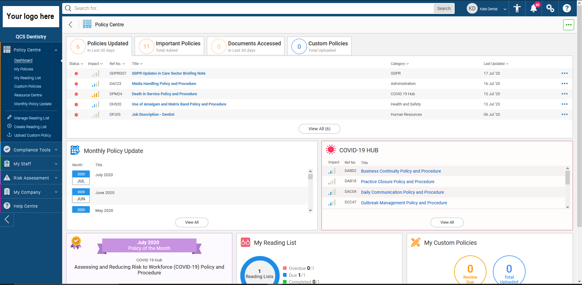 Initial experience setting up with QCS Dental management system - QCS ...