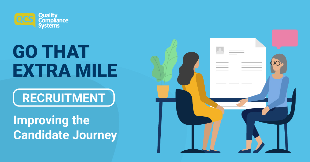Go that extra mile - Recruitment - Recruitment | QCS Blog