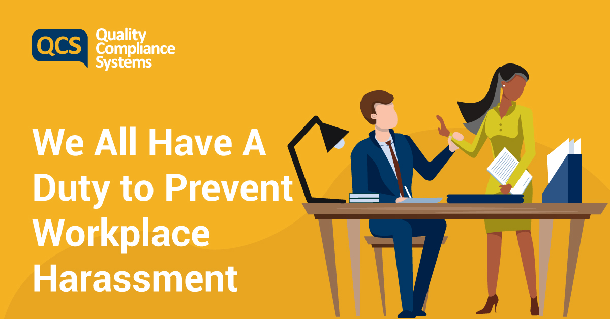 We all have a duty to prevent workplace harassment - Uncategorized ...
