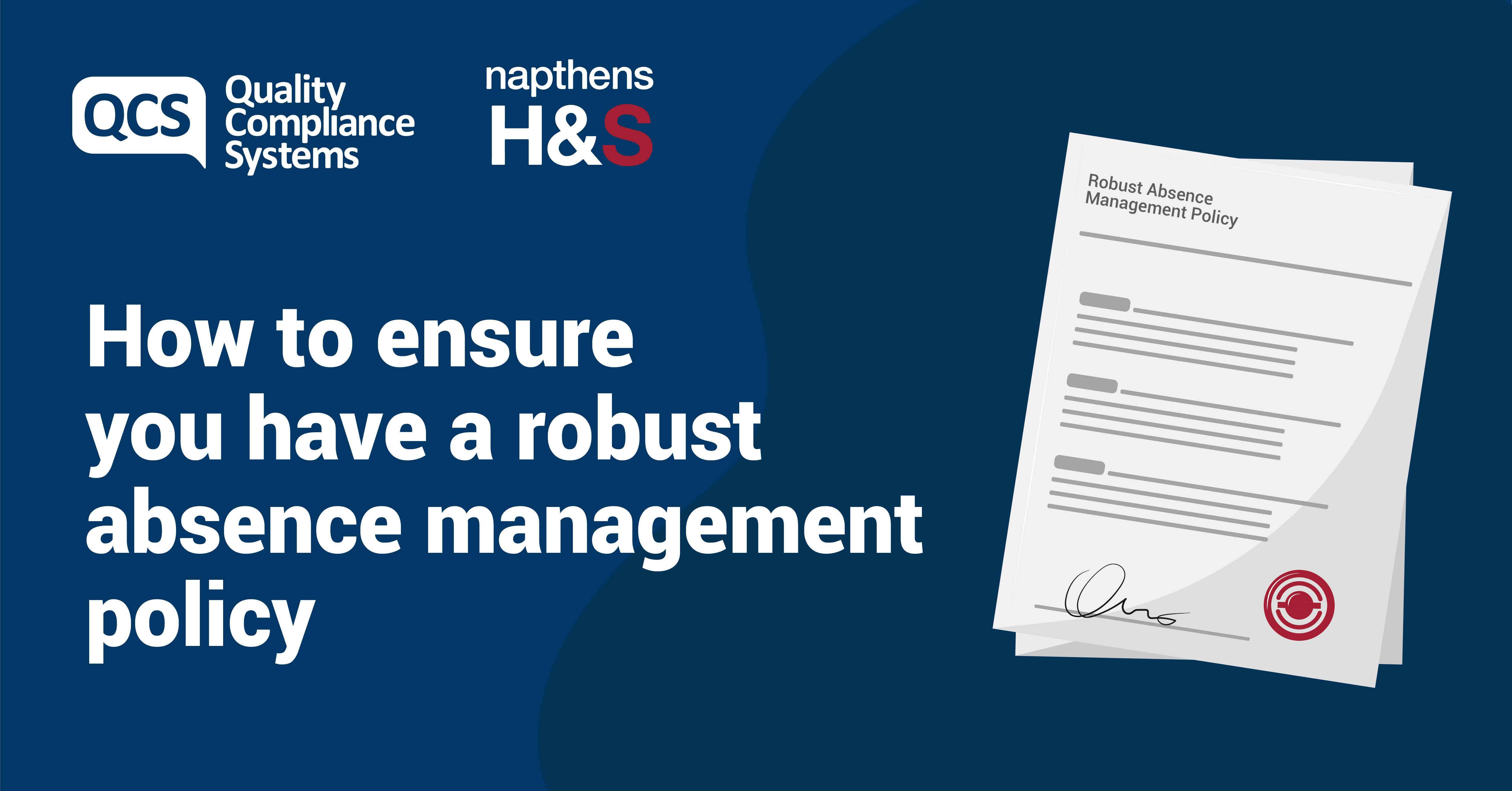 How to ensure you have a robust absence management policy - Adult ...