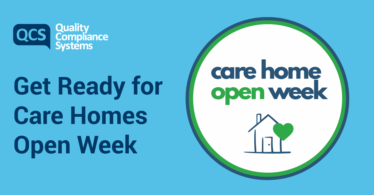 Get ready for Care Homes Open Week - Awareness Days | QCS Blog