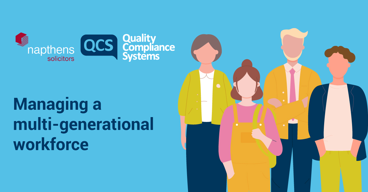 Managing a multi-generational workforce - Workforce | QCS Blog