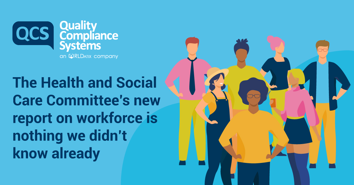 The Health and Social Care Committee’s new report on workforce is ...