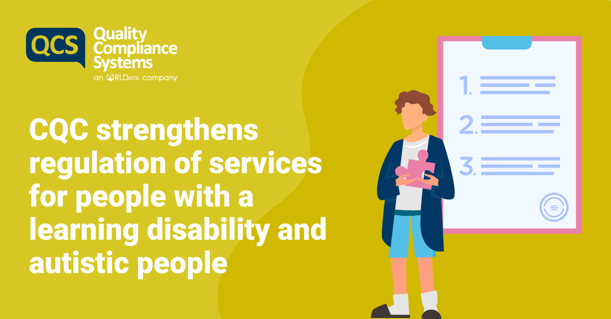 CQC strengthens regulation of services for people with a learning ...
