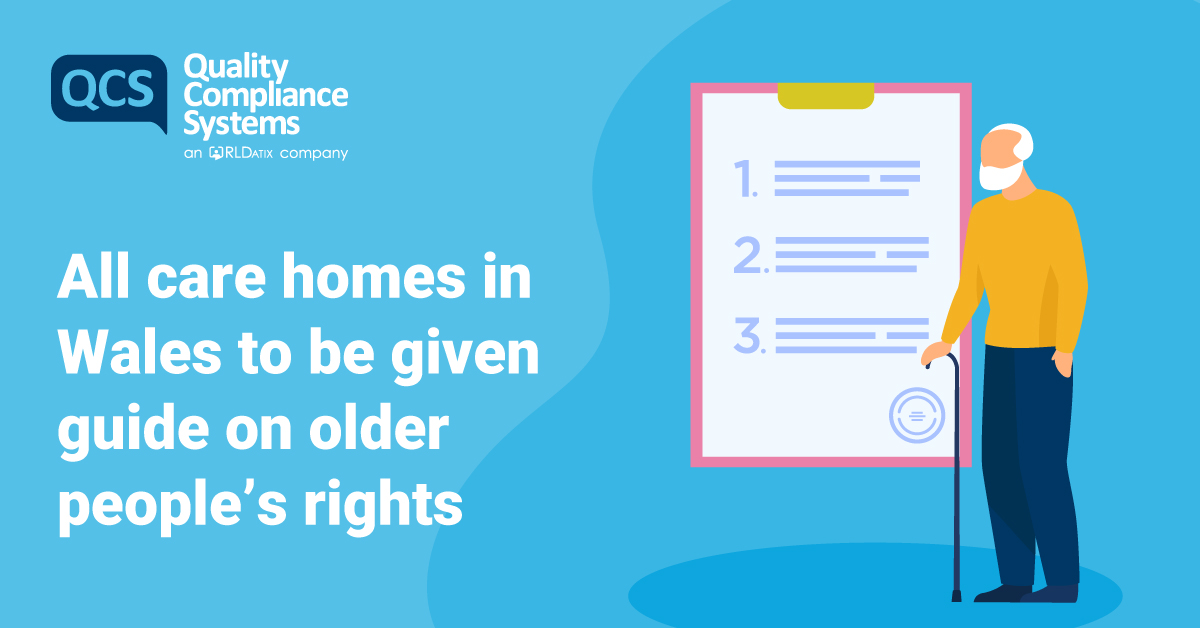 All care homes in Wales to be given a guide on older people’s rights ...