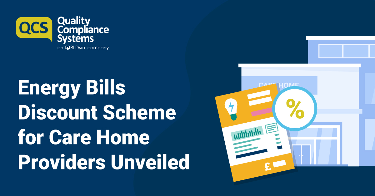 Energy Bills Discount Scheme for Care Home Providers Unveiled - Adult ...