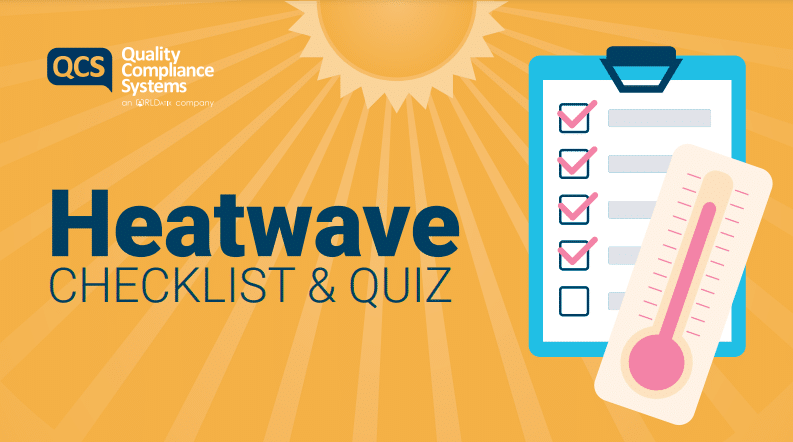Heatwave Checklist: Recognising Signs of Heatstroke | QCS