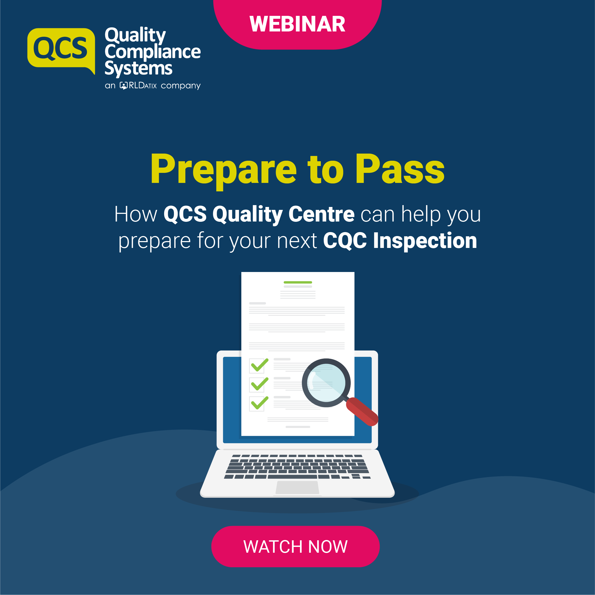 Prepare to Pass - How QCS Quality Centre can help you prepare…
