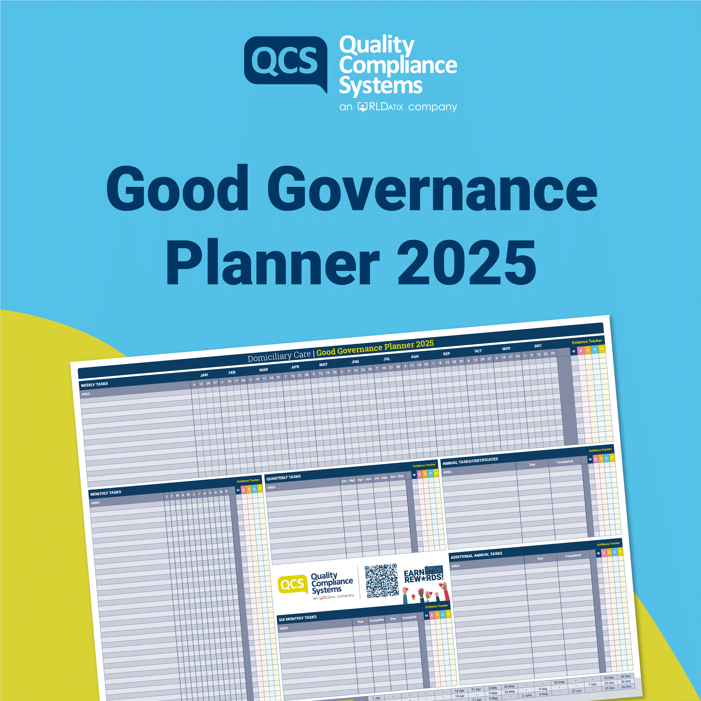Domiciliary Care Good Governance Planner 2025 | QCS