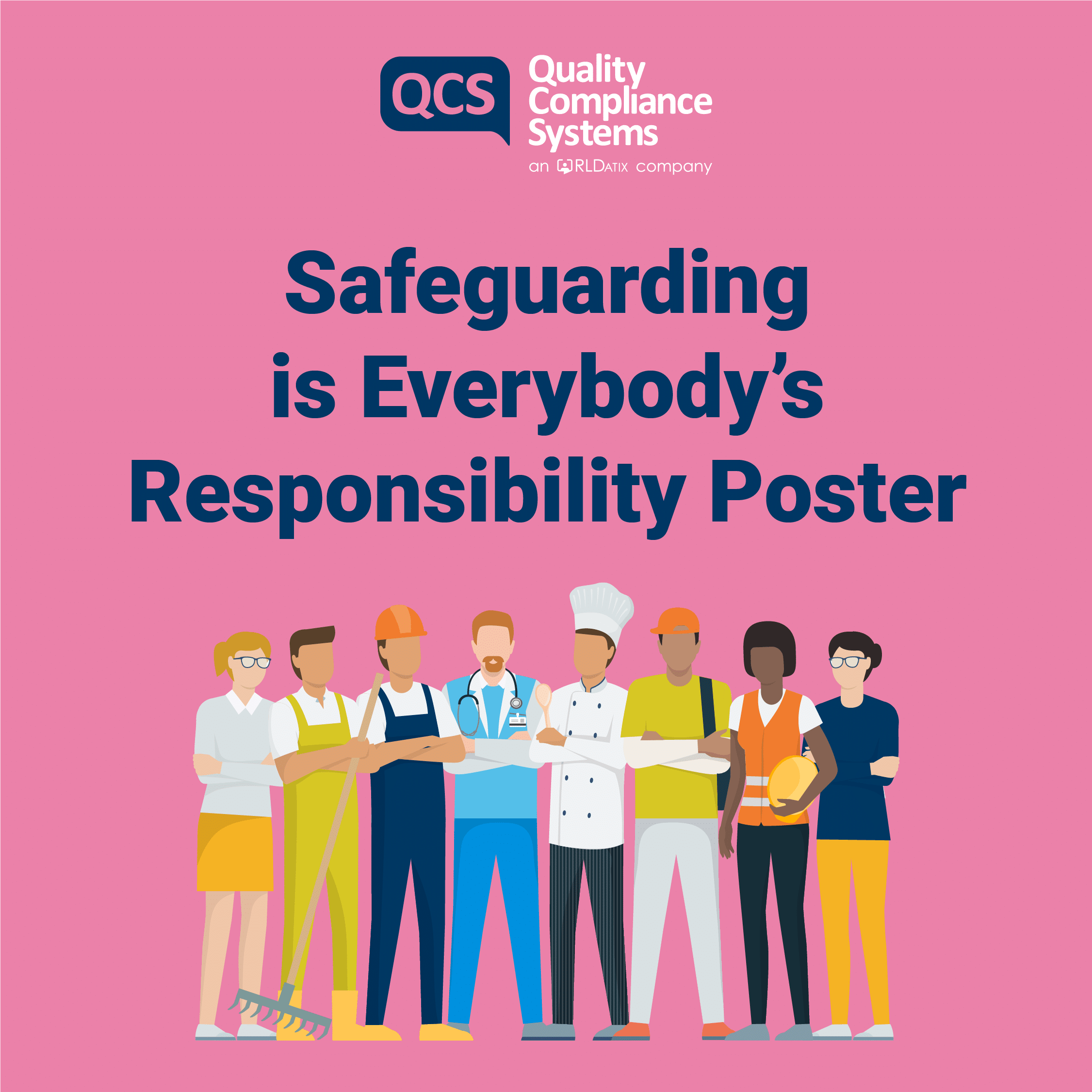 Safeguarding is Everybodys Business Poster | QCS